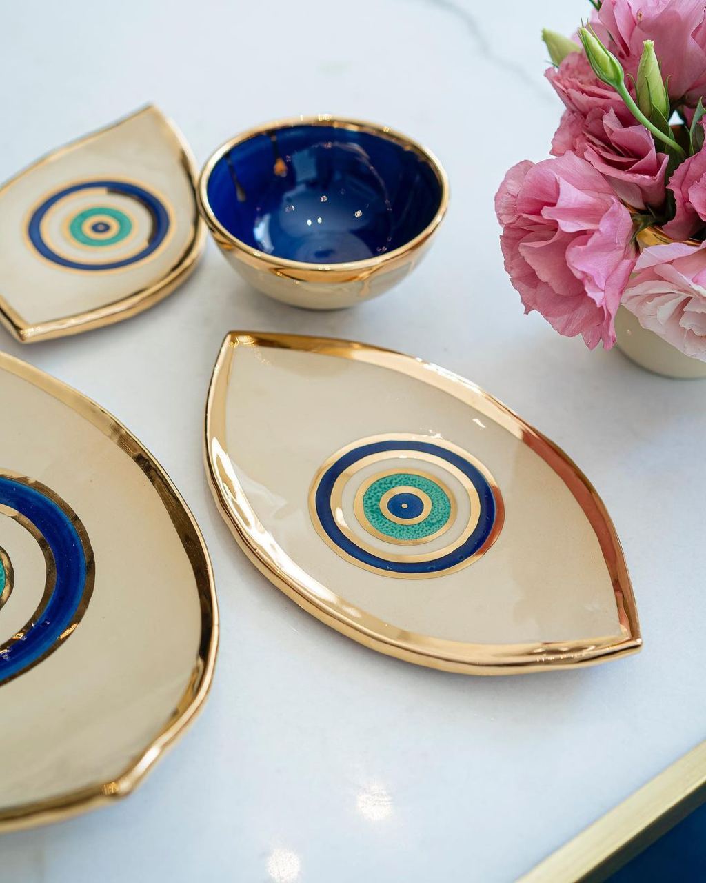 Evil Eye Trinket Dish (Eye-shaped) – Miss Pop Art